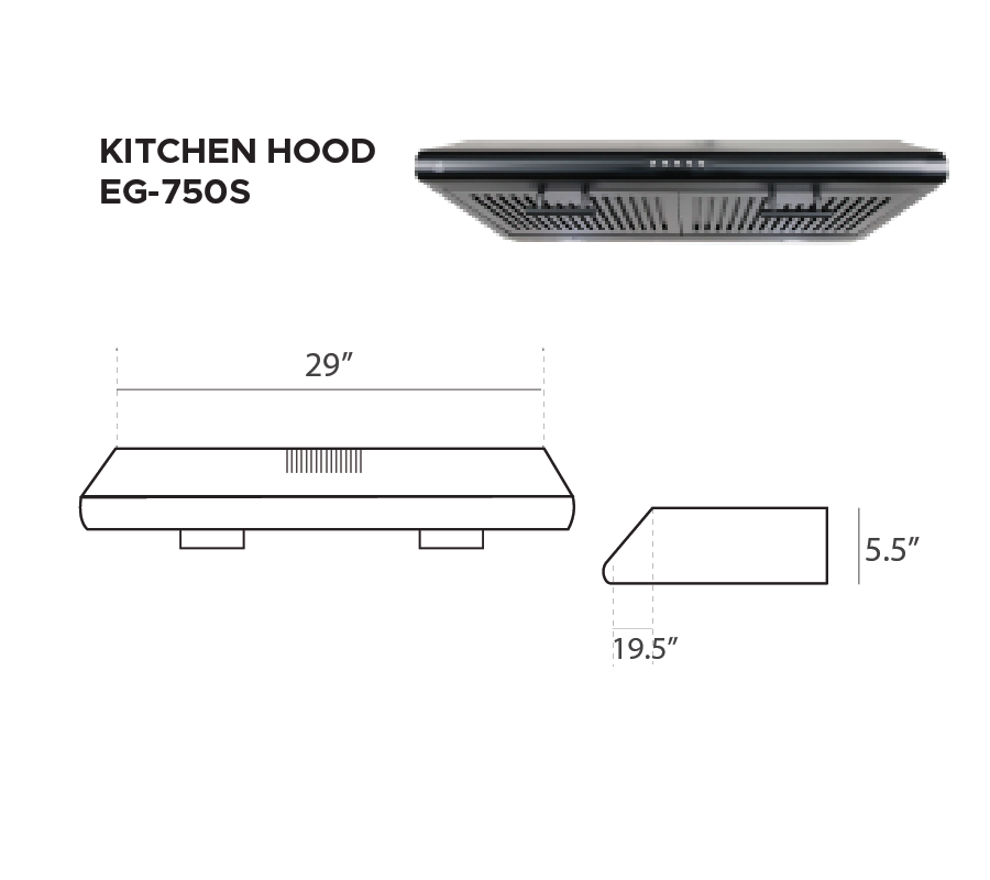 gazi-smiss-kitchen-hood-type-eg-750s | Othoba.com
